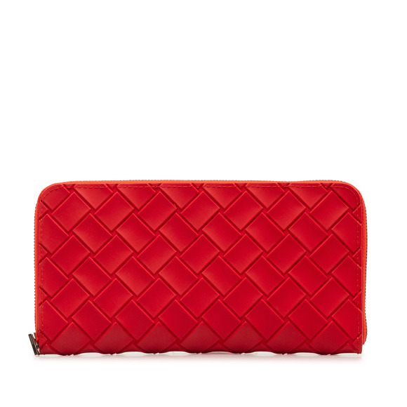 Bottega Veneta | Bags | Bottega Veneta Intrecciato Rubber Zip Around ...